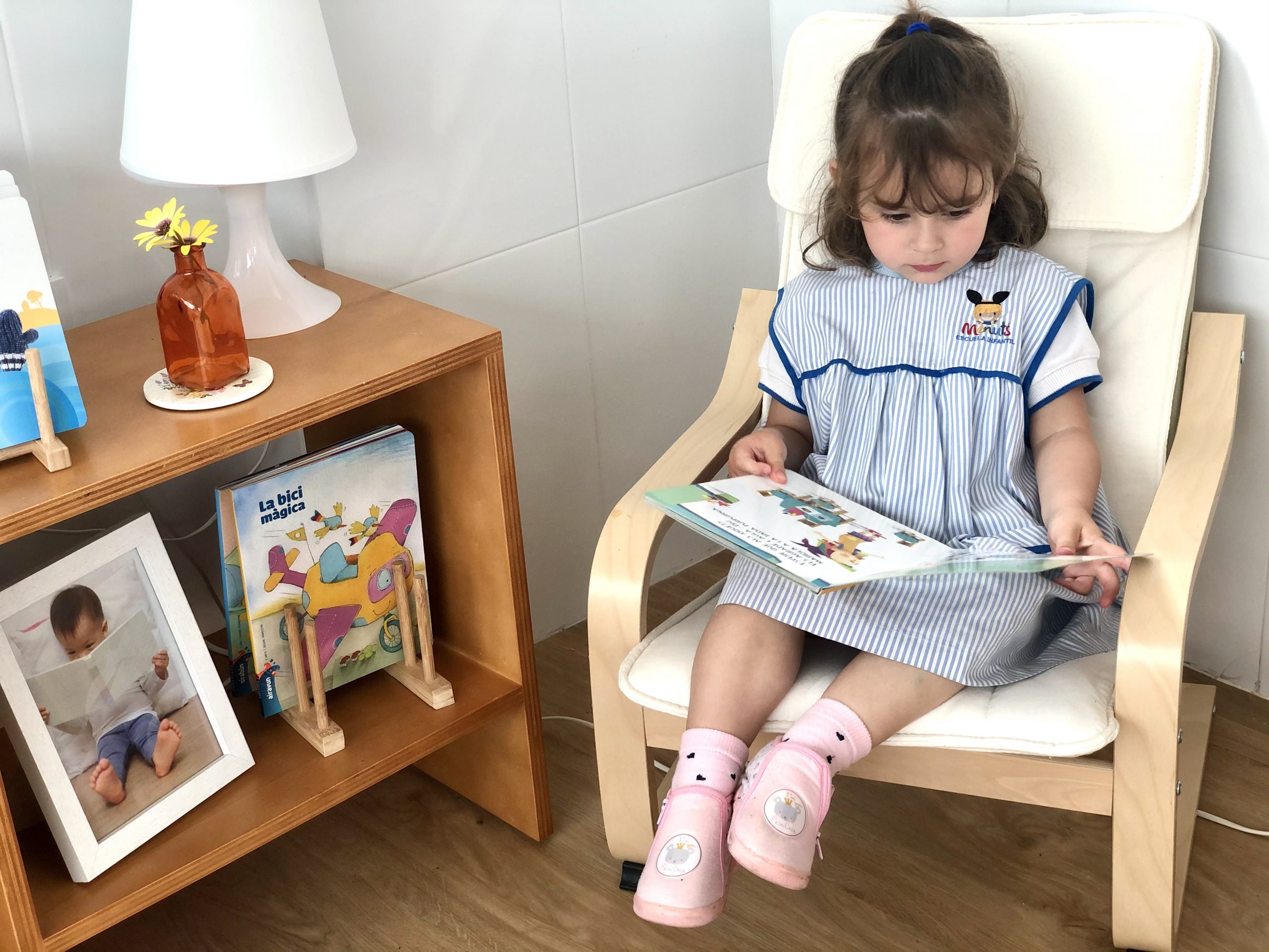 Rincón de la lectura, Montessori | Escuela Infantil Menuts
