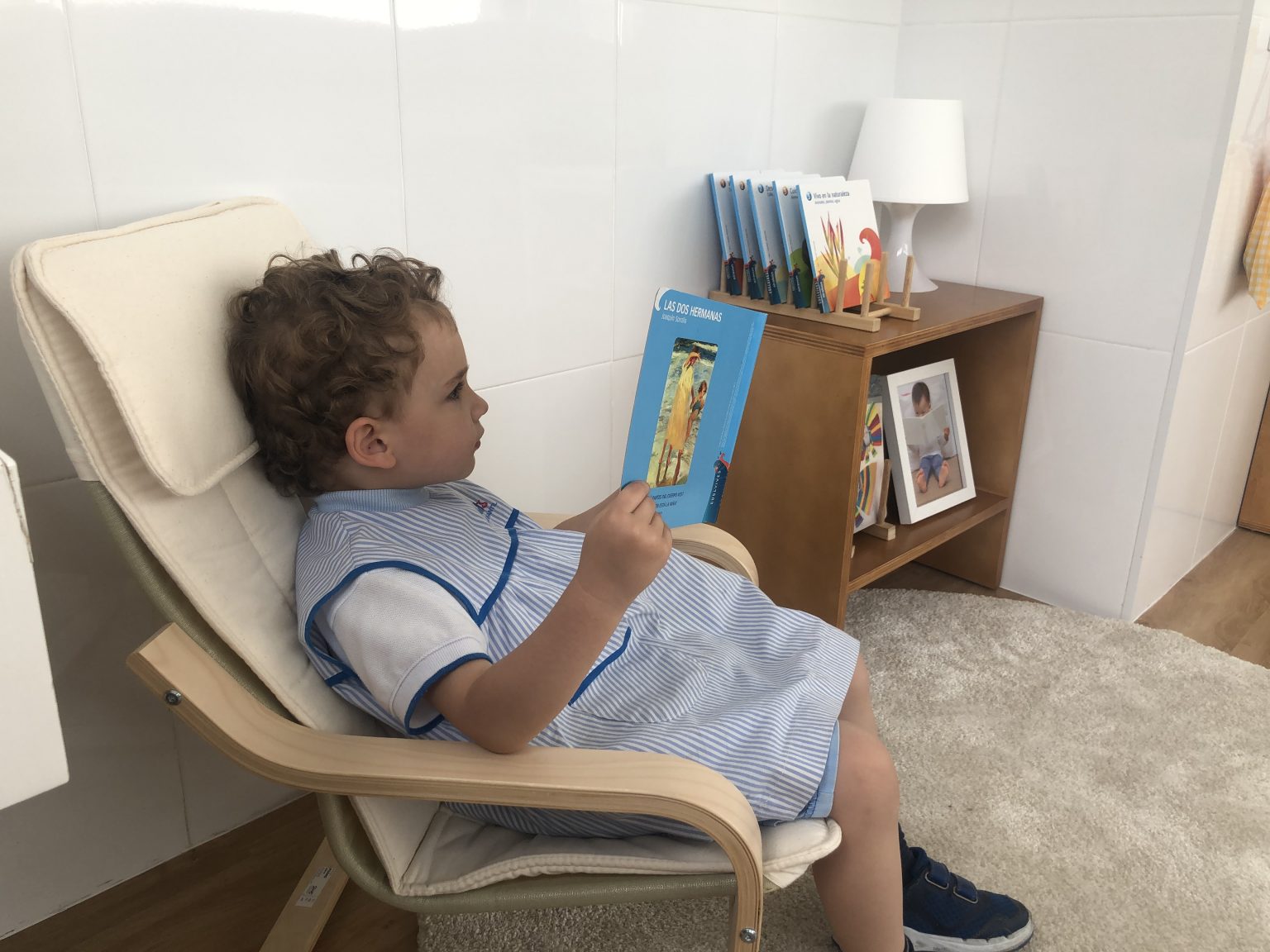 Rincón de la lectura, Montessori | Escuela Infantil Menuts