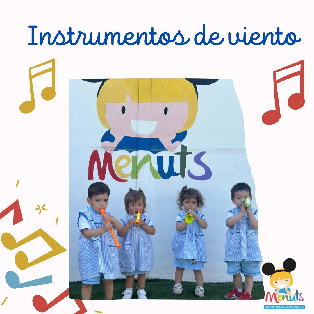 instrumentos musicales de viento | Escuela Infantil Menuts