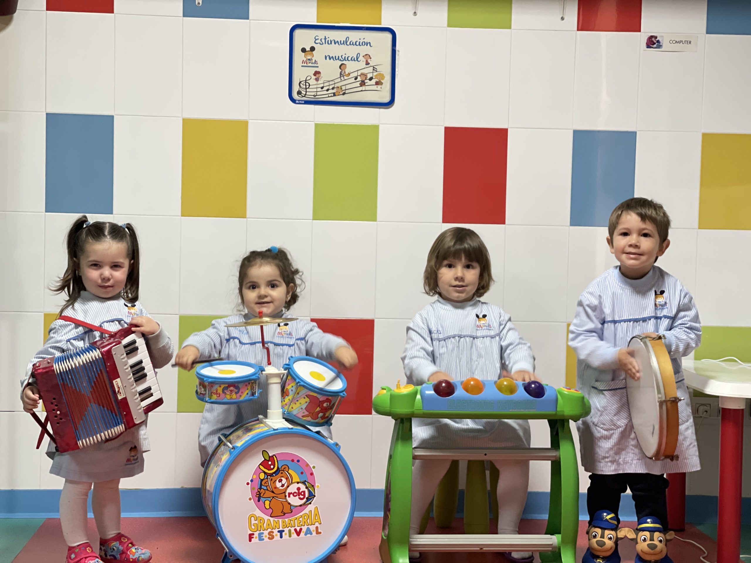 Estimulación musical | Escuela Infantil Menuts